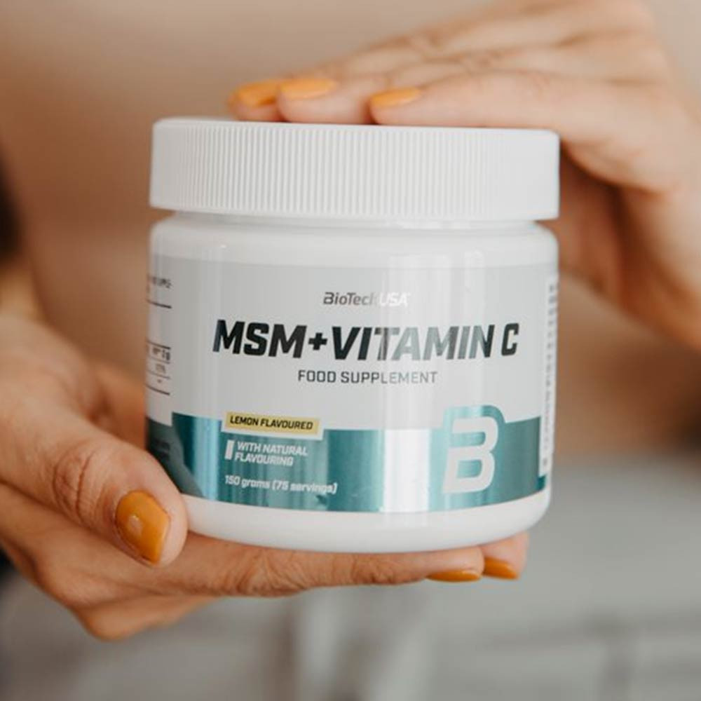 Msm + vitamin C (150g) - Biotech USA