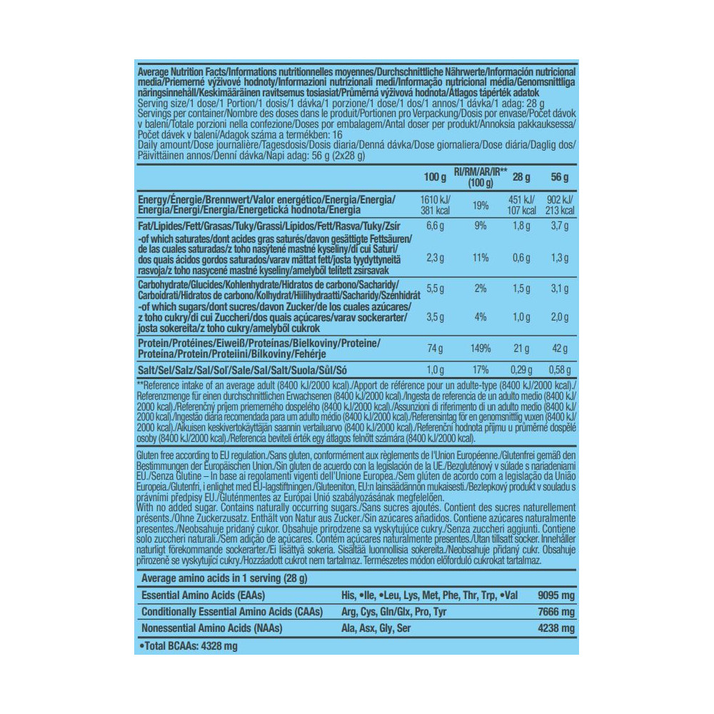 100% ZUIVERE WEI (454G) - WEIPOEDER Biotech USA