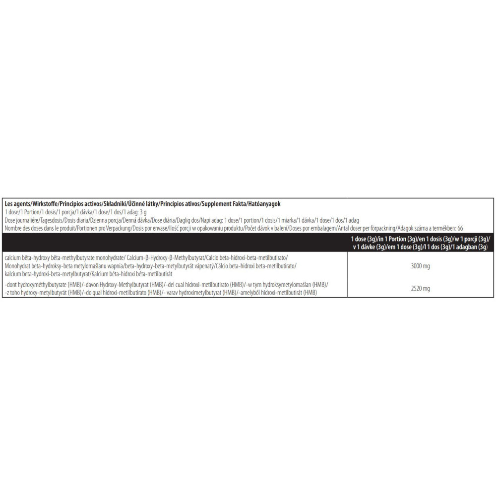 CA - HMB 3000 (270g) - HMB - Biotech USA