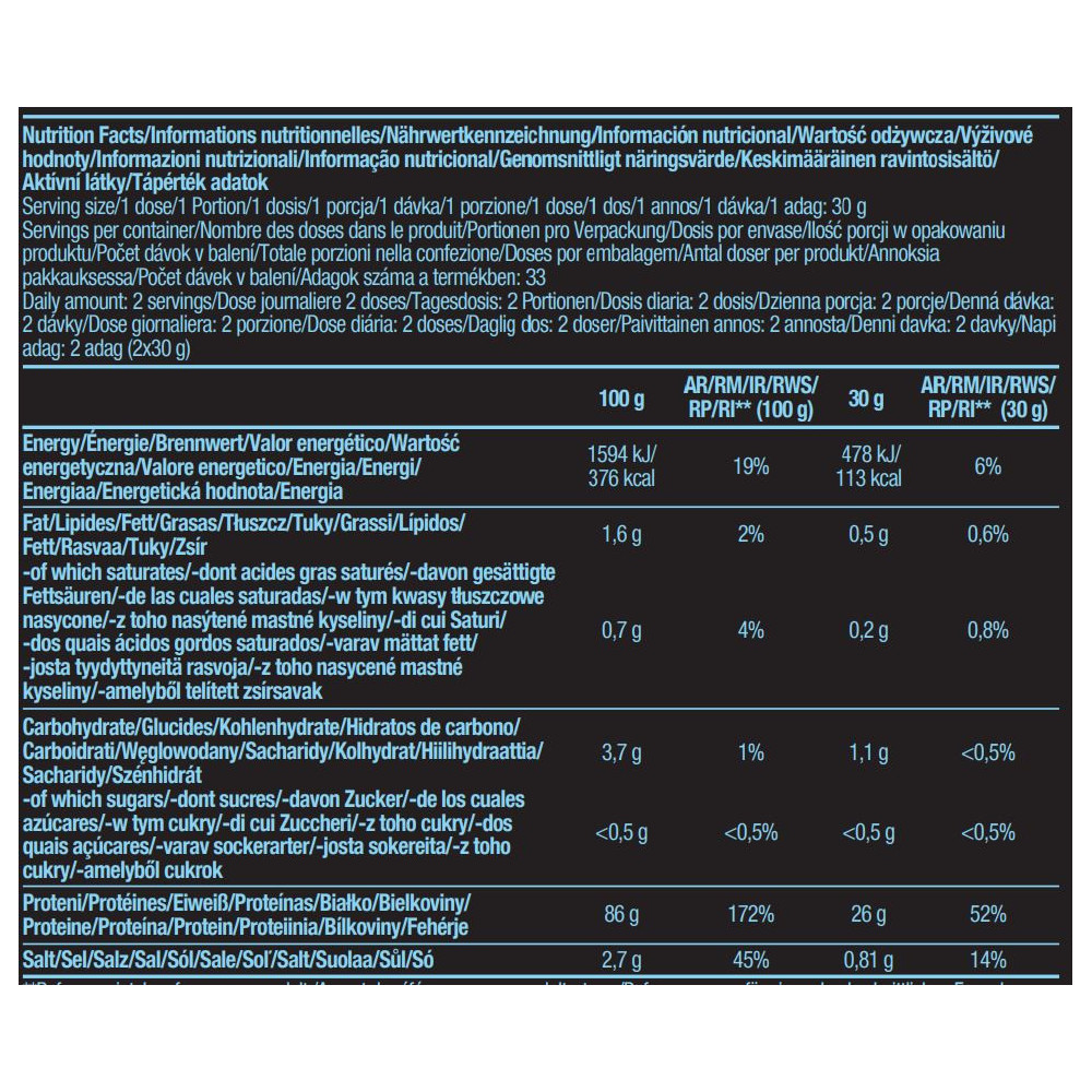 Protein power (1kg) - Biotech USA