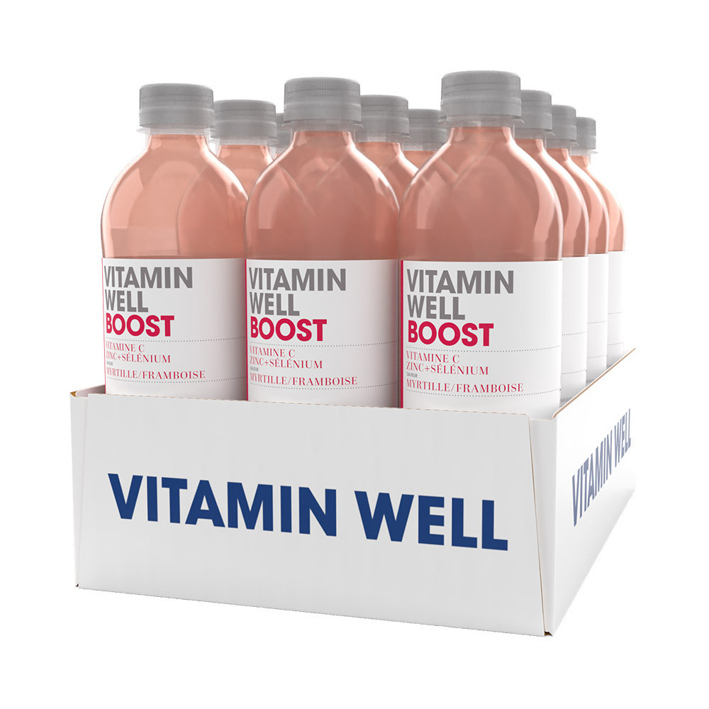 Pakje vitamine goed boosten (12X500ml) - Vitamin Well