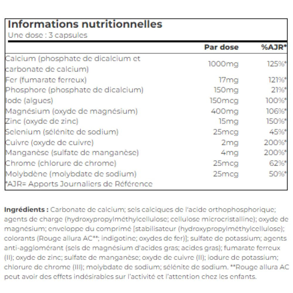 Multi Mineral Complex 100 caps Biotech USA