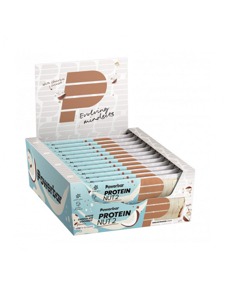 Boîte de protein nut2 (12x45g) - Barres protéinées - Powerbar
