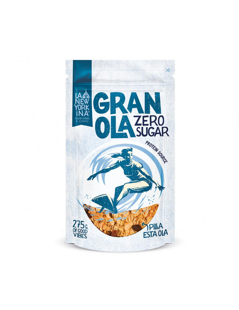 Granola zero sucre (275g) - Alimentation saine - La Newyorkina