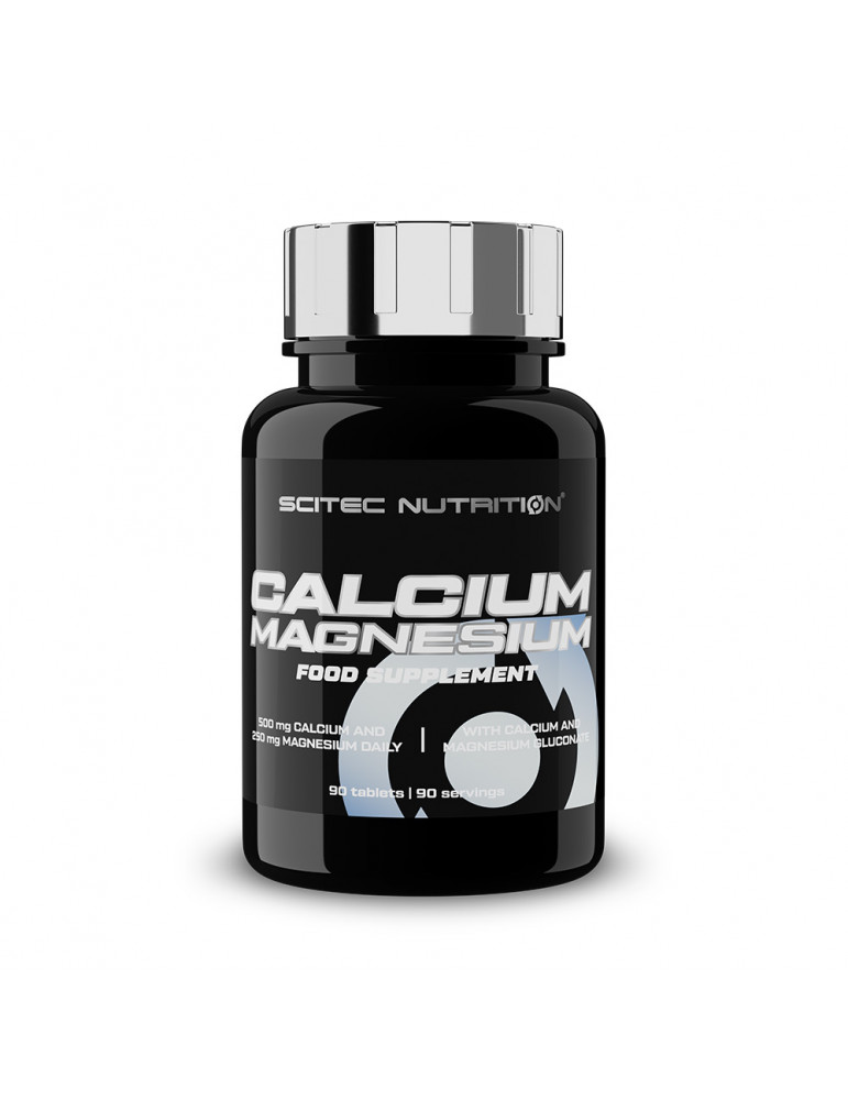 Calcium magnesium (90 tabs) - Vitamines & Santé - Scitec Nutrition