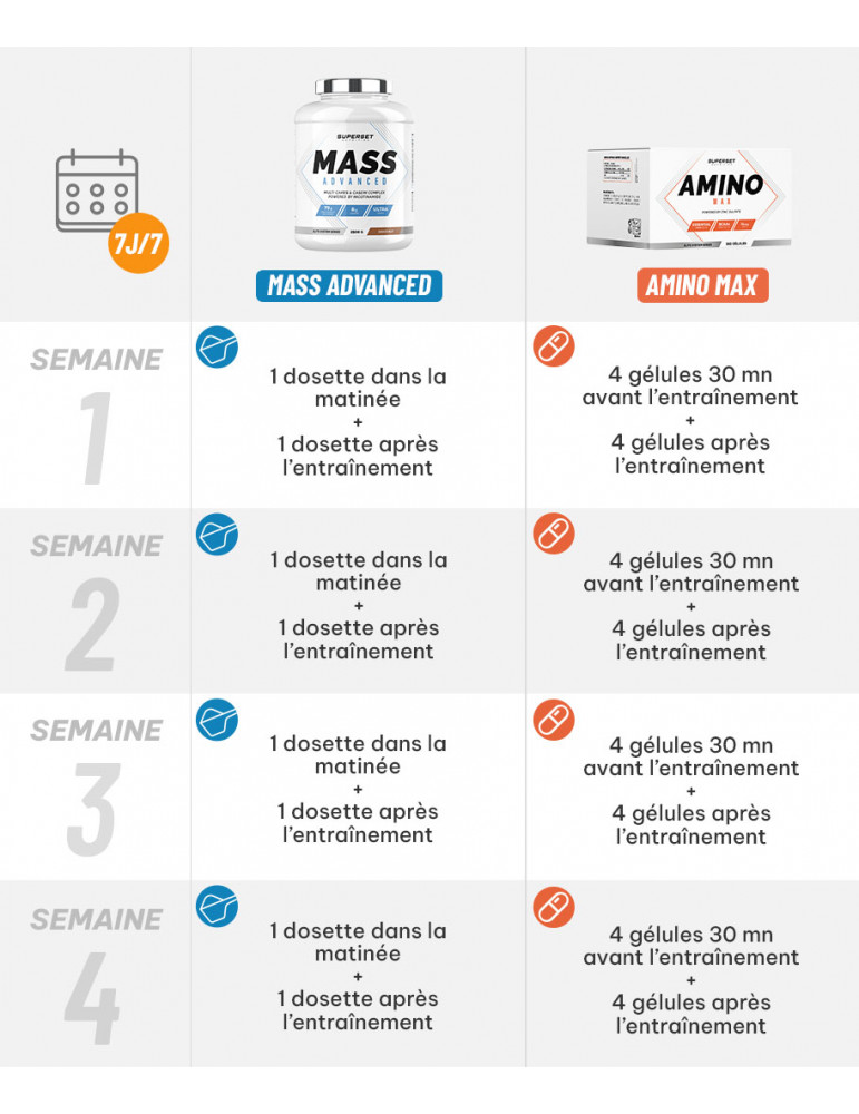 Programme Prise de Masse Débutant