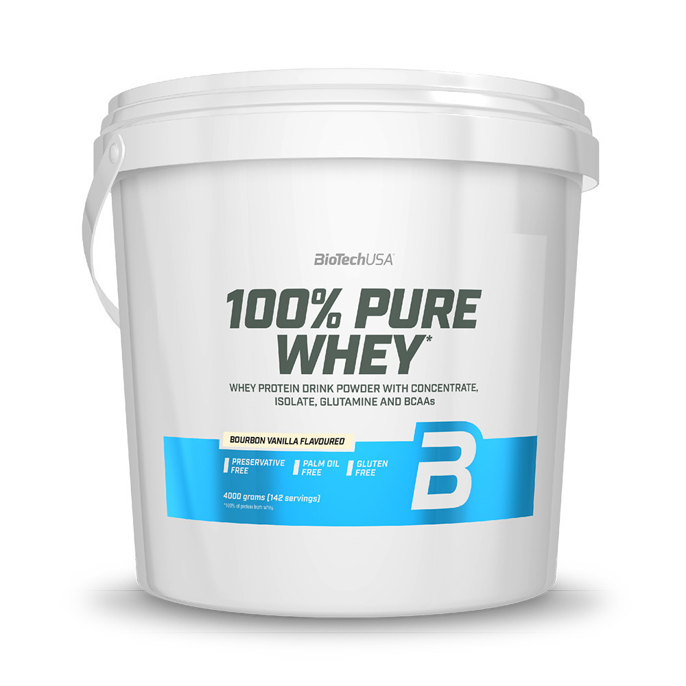100% Pure Whey (4kg) - Whey Protéine - Biotech USA