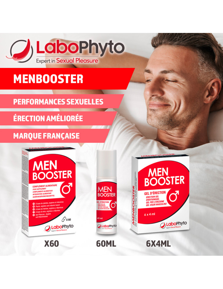 MenBooster Gel d'érection 60 ml - Labophyto
