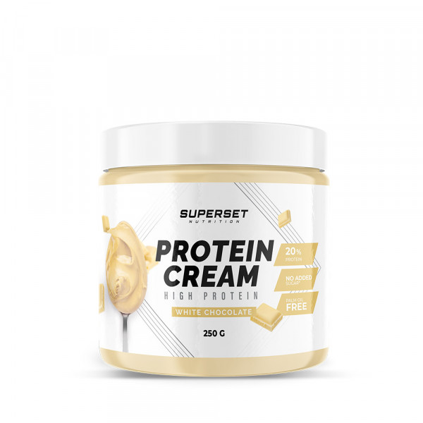 PROTEIN CREAM 250G - Pâtes à tartiner protéinées - Superset Nutrition