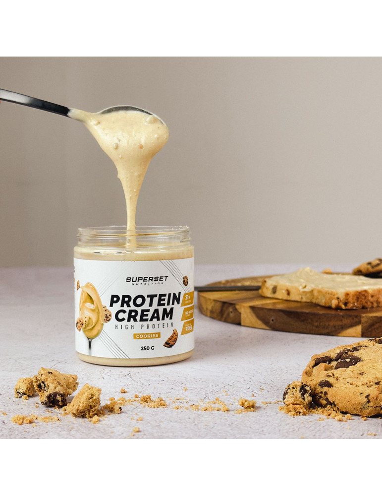 PROTEIN CREAM (250G) - Pâtes à tartiner protéinées - Superset Nutrition