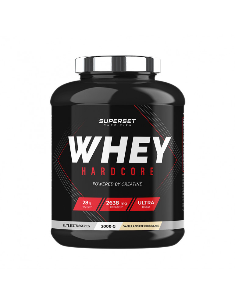 Whey hardcore (2kg) - Whey protéine - Superset Nutrition