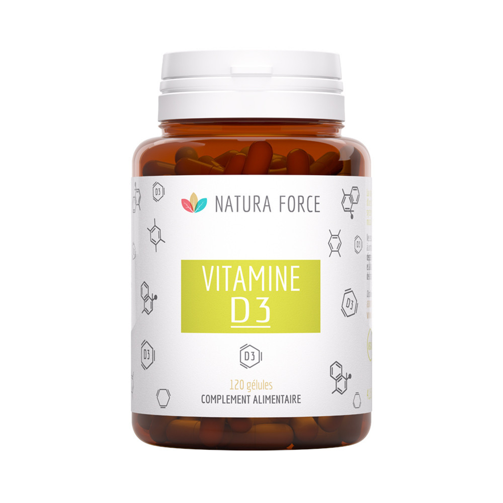 Vitamine D3 (120caps) - Natura Force