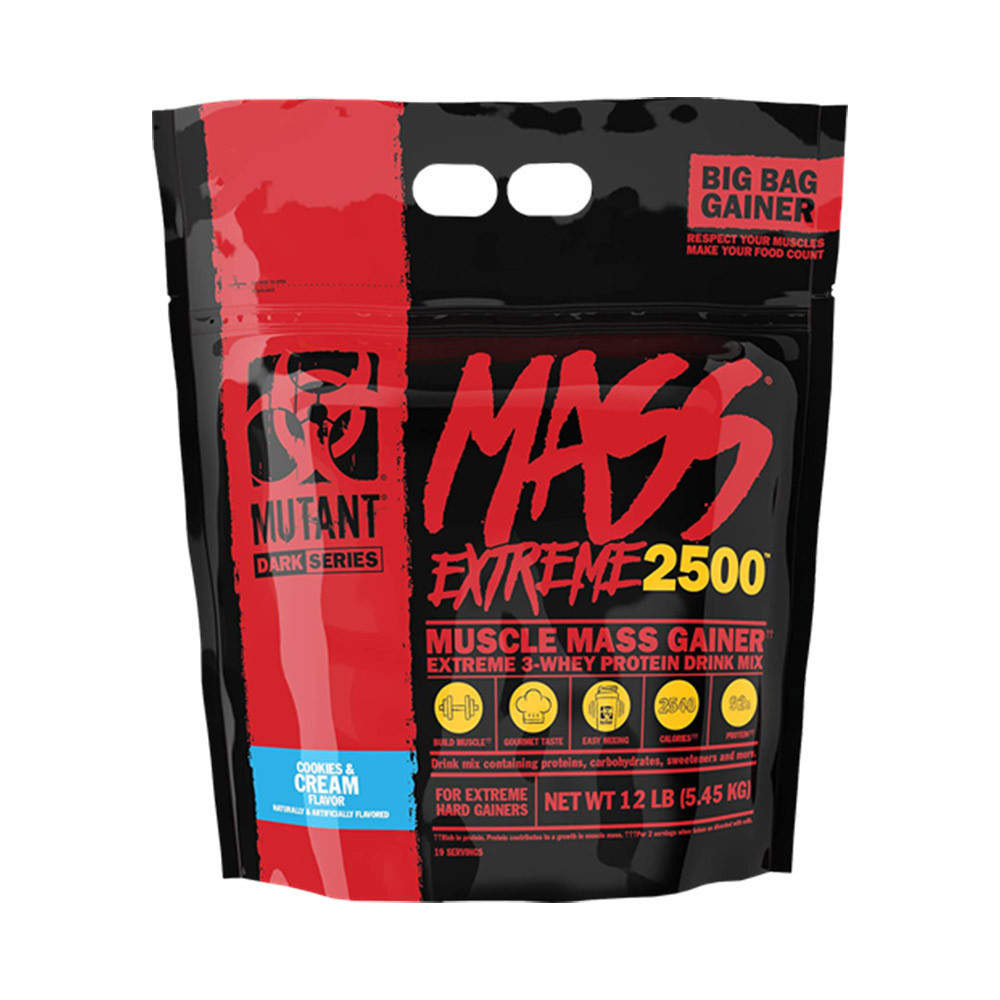 Mutant mass extreme 2500 (5450g) - Gainers - Mutant