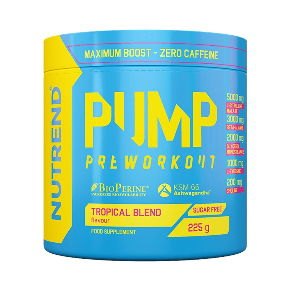 Pump pre workout (225g) - PreWorkout - Nutrend