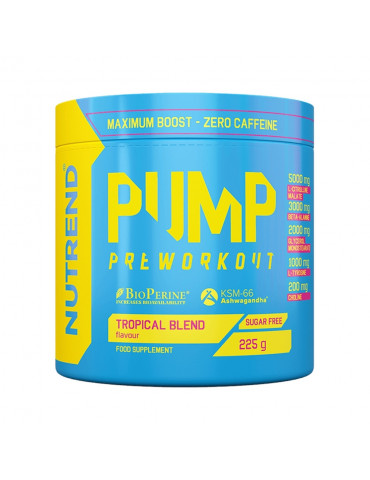 Pump pre workout (225g) - PreWorkout - Nutrend