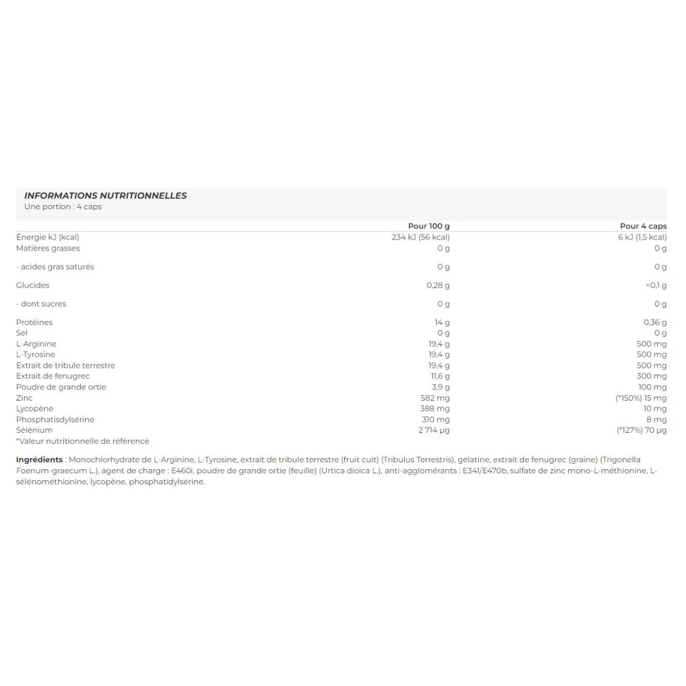 Testek (120 caps) - Testosterone boosters - QNT