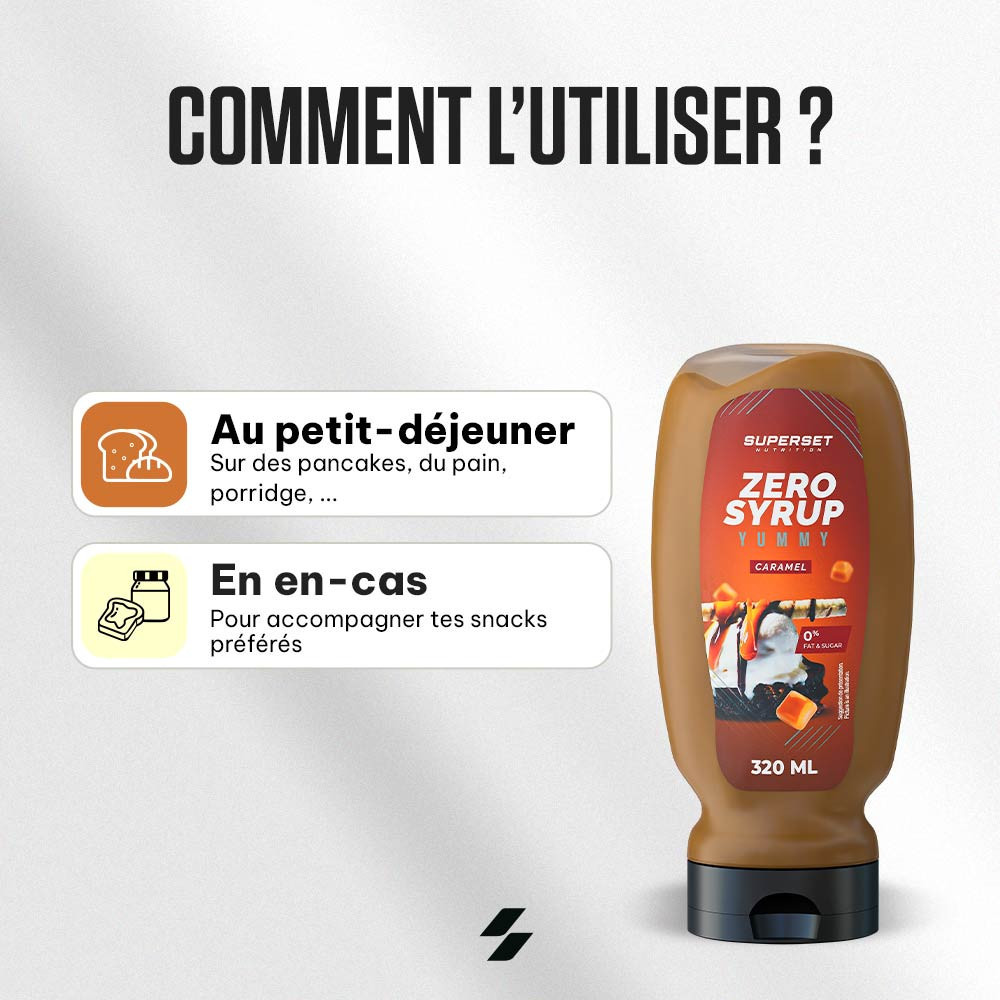 YUMMY ZERO SYRUP (320ML) - Sauces et Sirops - Superset Nutrition