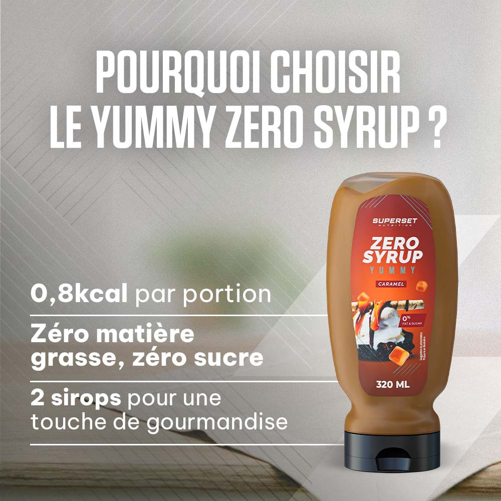 YUMMY ZERO SYRUP (320ML) - Sauces and syrups - Superset Nutrition