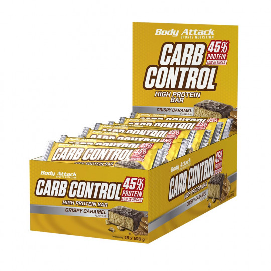 Boîte Carb Control High Protein Bar - Barres - Body Attack Nutrition