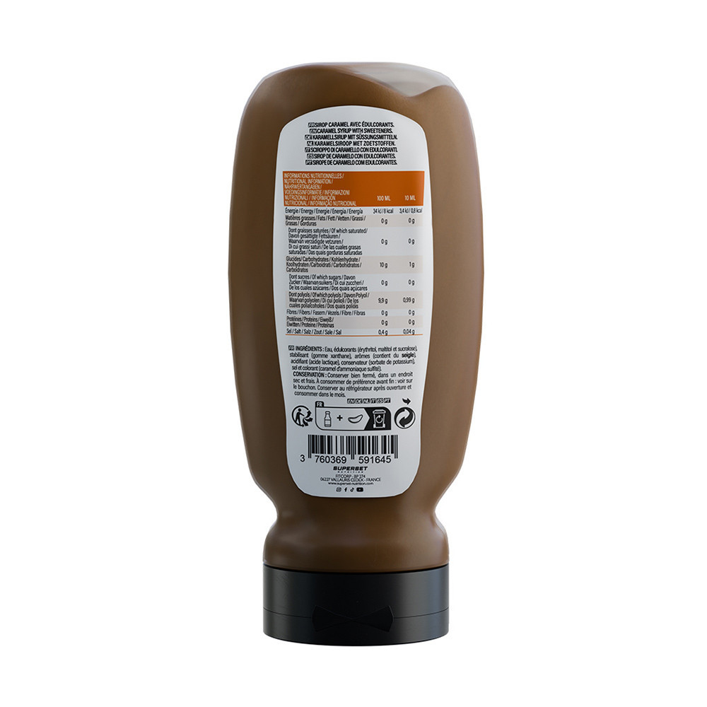 YUMMY ZERO SYRUP (320ML) - Sauces et Sirops - Superset Nutrition