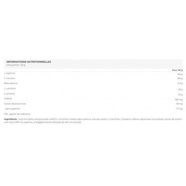 Pre workout pump cuts (360g) - Preworkout - Addict Sport Nutrition