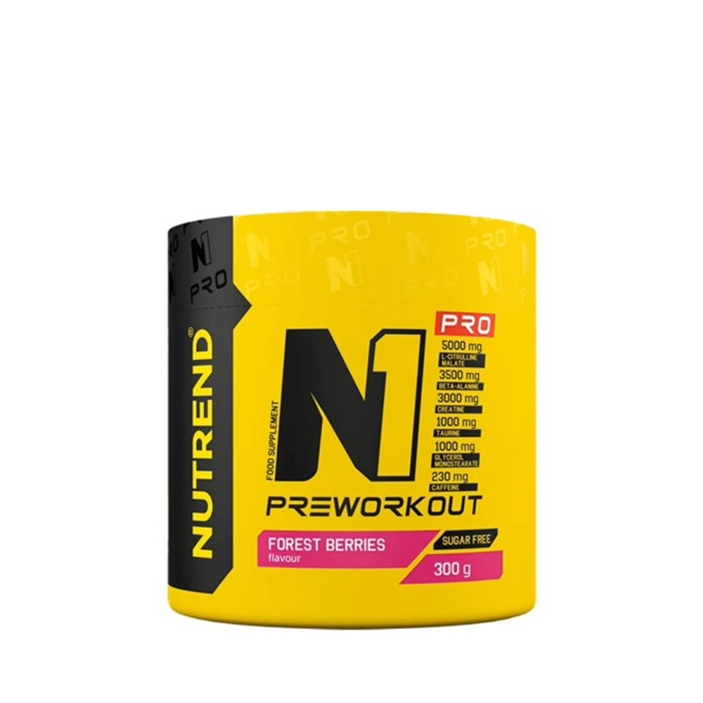 N1 pro pre workout (300g) - Booster d'entraînement - Nutrend