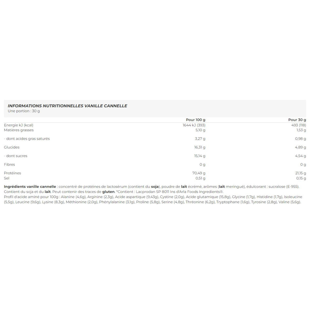 Ultimate whey protein (2kg) - Whey protéine - Bigman