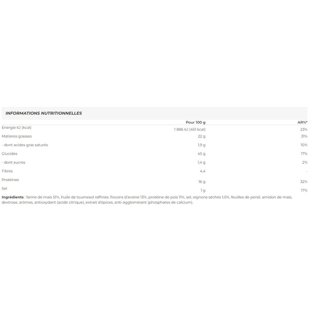 Protein tortilla chips (50g) - Chips - Biotech USA