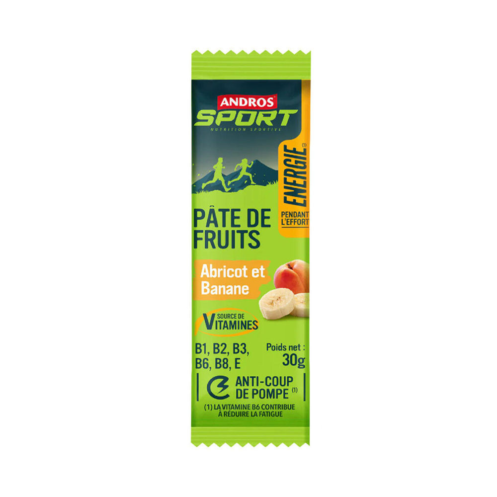 Pâtes de fruits (32x30g) - Barres énergétiques - Andros Sport