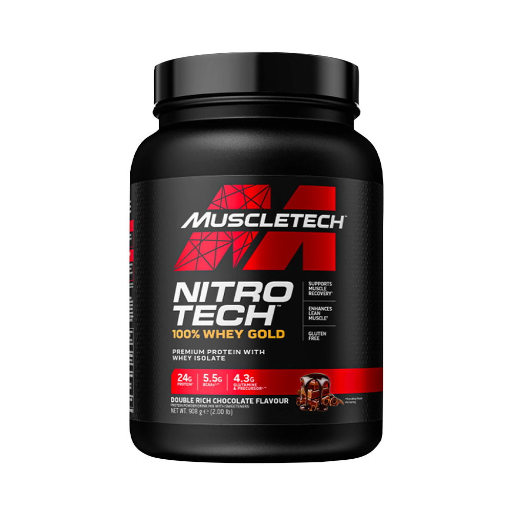 Nitro tech 100% whey gold (908g) - Whey protéine - Muscletech