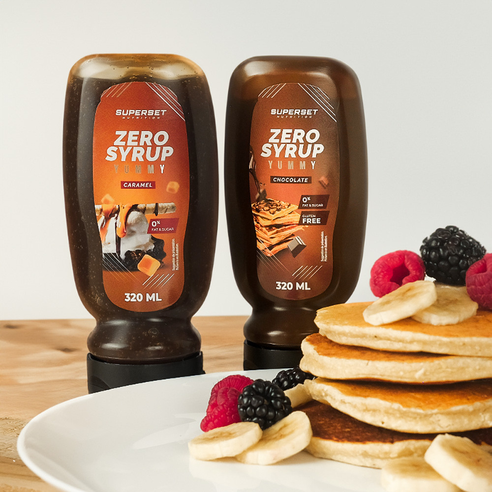 YUMMY ZERO SYRUP (6X320ML) - Jarabes Zero - Superset Nutrition