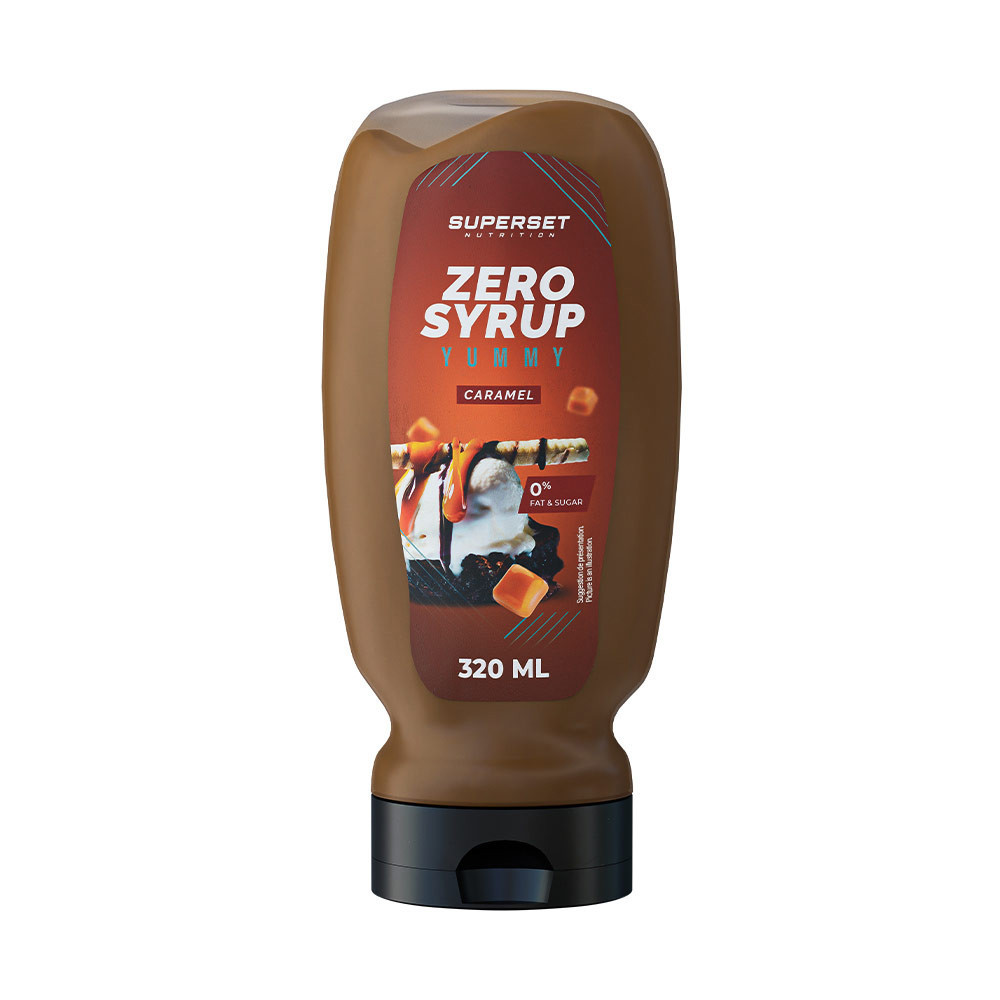 YUMMY ZERO SYRUP (6X320ML) - Sirops zéro - Superset Nutrition