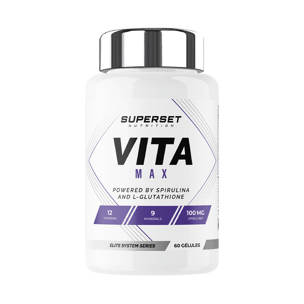 VITA MAX Superset 60 caps - Complément Vitamines Musculation