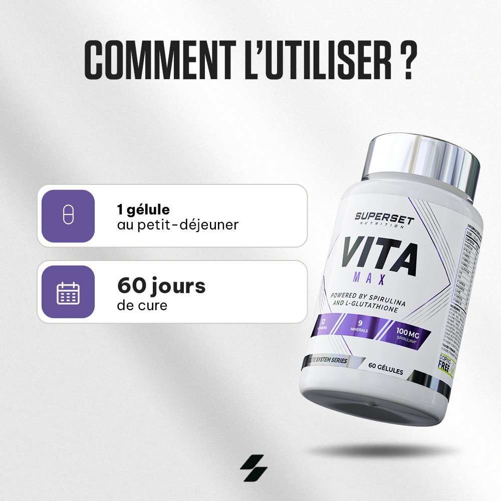 VITA MAX Superset 60 caps - Bodybuilding vitamin supplement