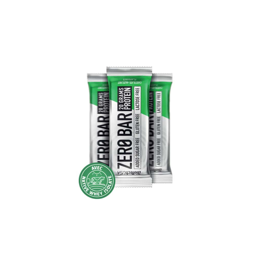 Zéro bar (20x50g) - Barres protéinées - Biotech USA