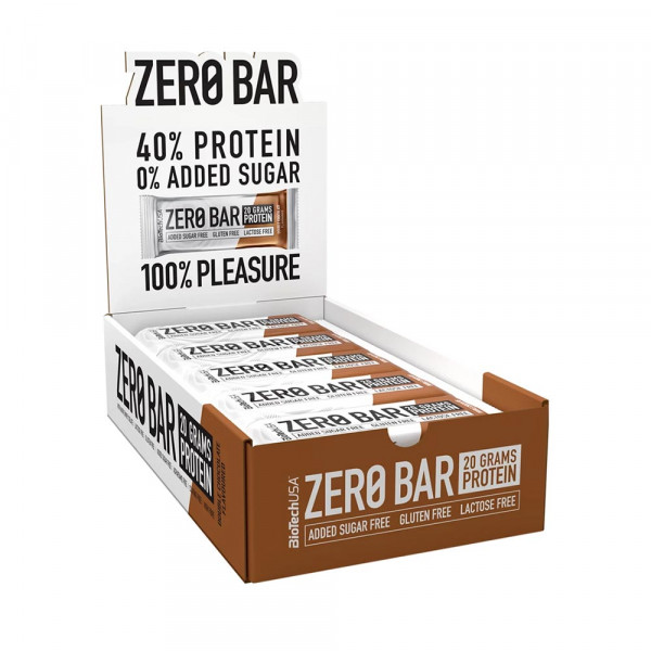 Zéro bar (20x50g) - Barres protéinées - Biotech USA