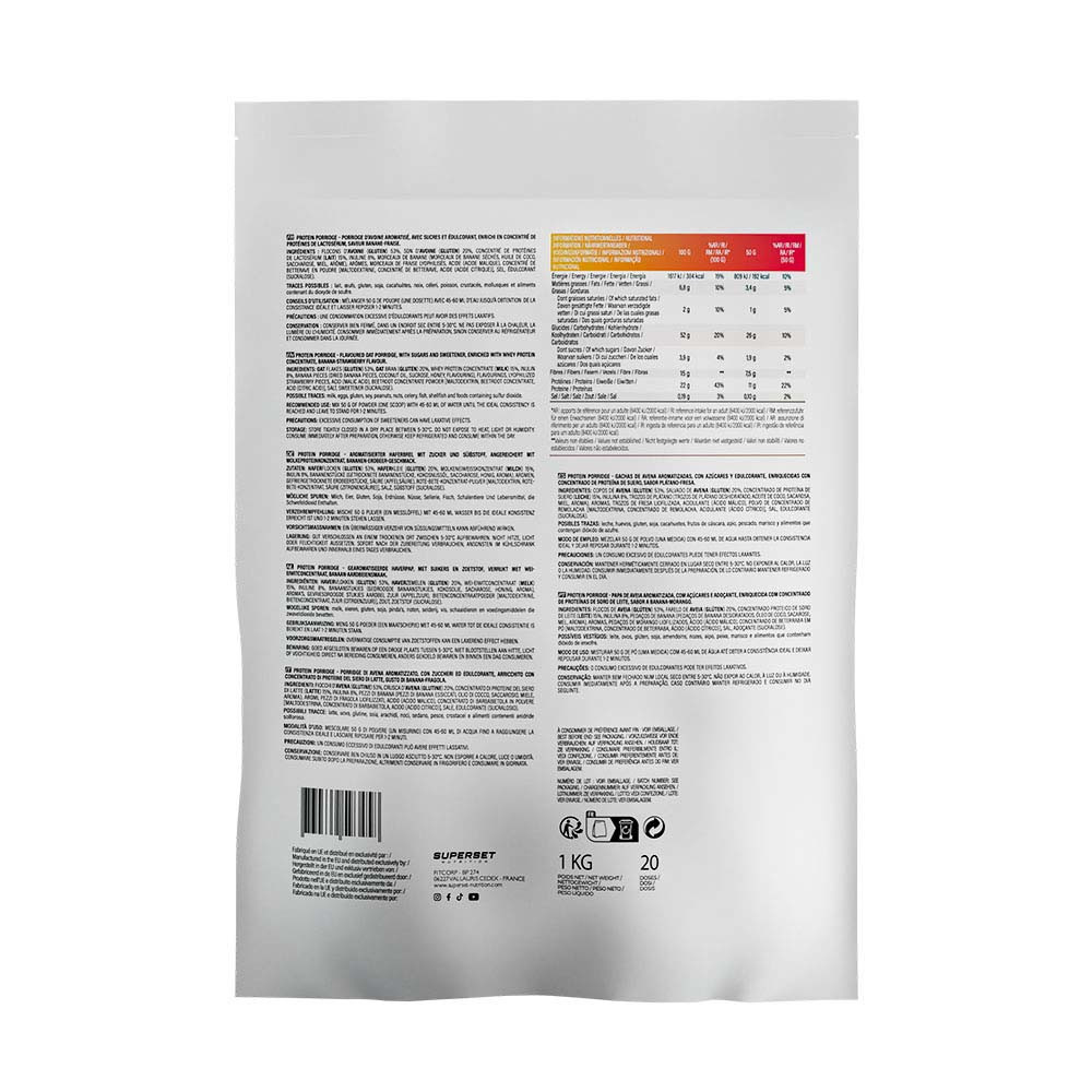 PACK PETIT-DÉJ – porridge + protein crunchies + zero syrup - Superset ...