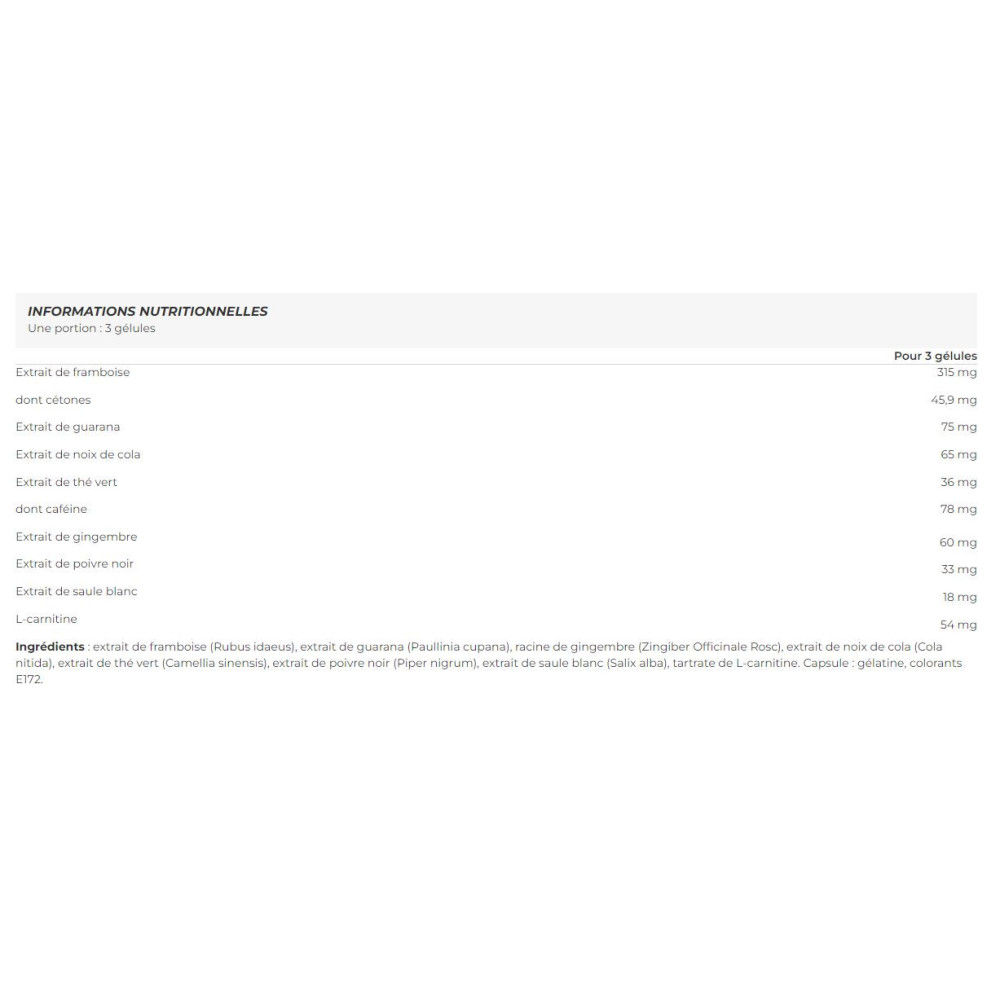 Rippex 8 (45 caps) - Brûleurs de Graisse - Addict Sport Nutrition