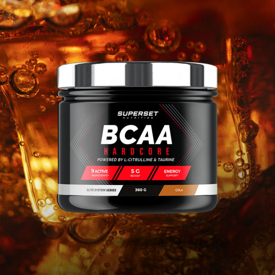 BCAA HARDCORE (360g) - BCAA & Acides aminés - Superset Nutrition