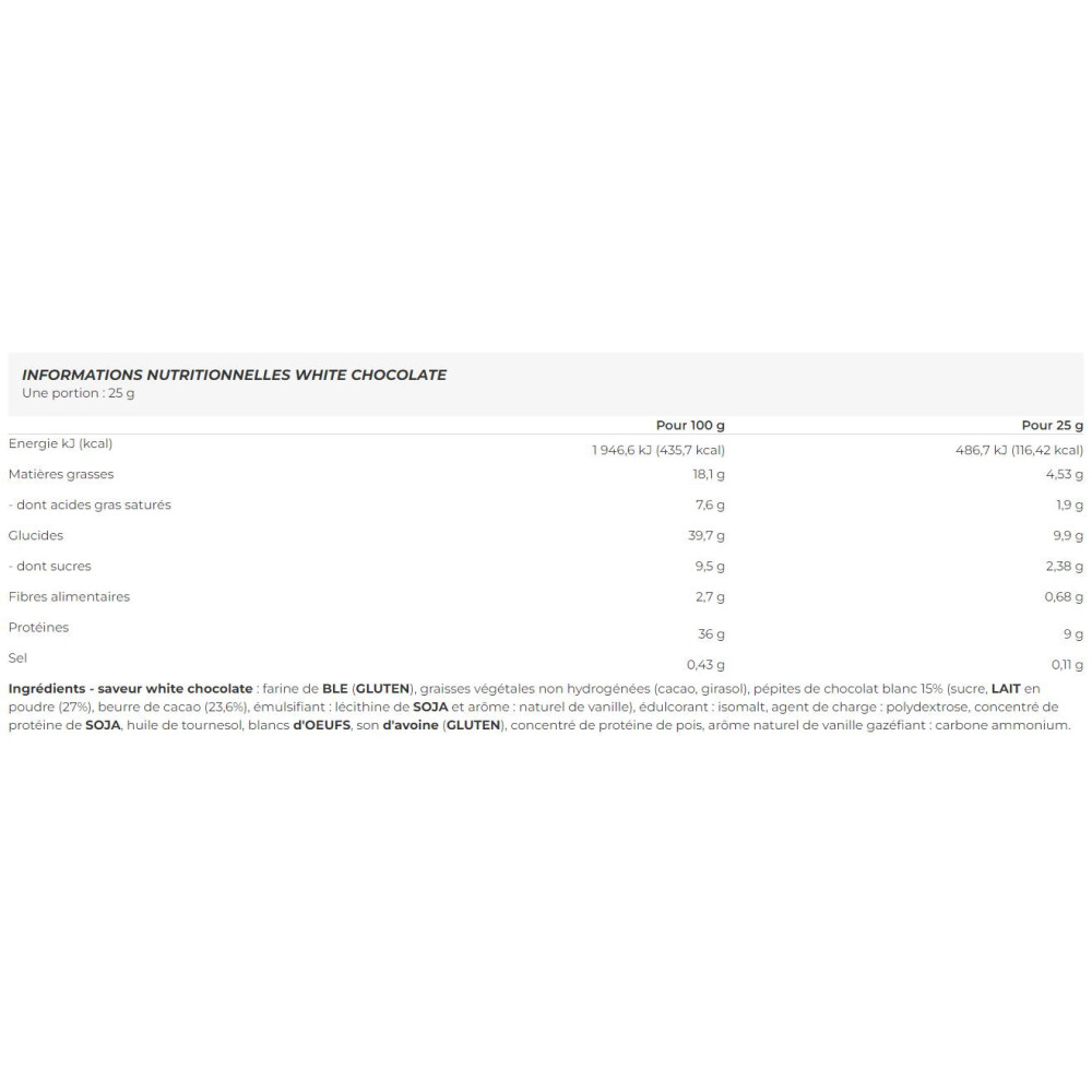 Max cookie (100g) - Cookies Protéinés - Max Protein