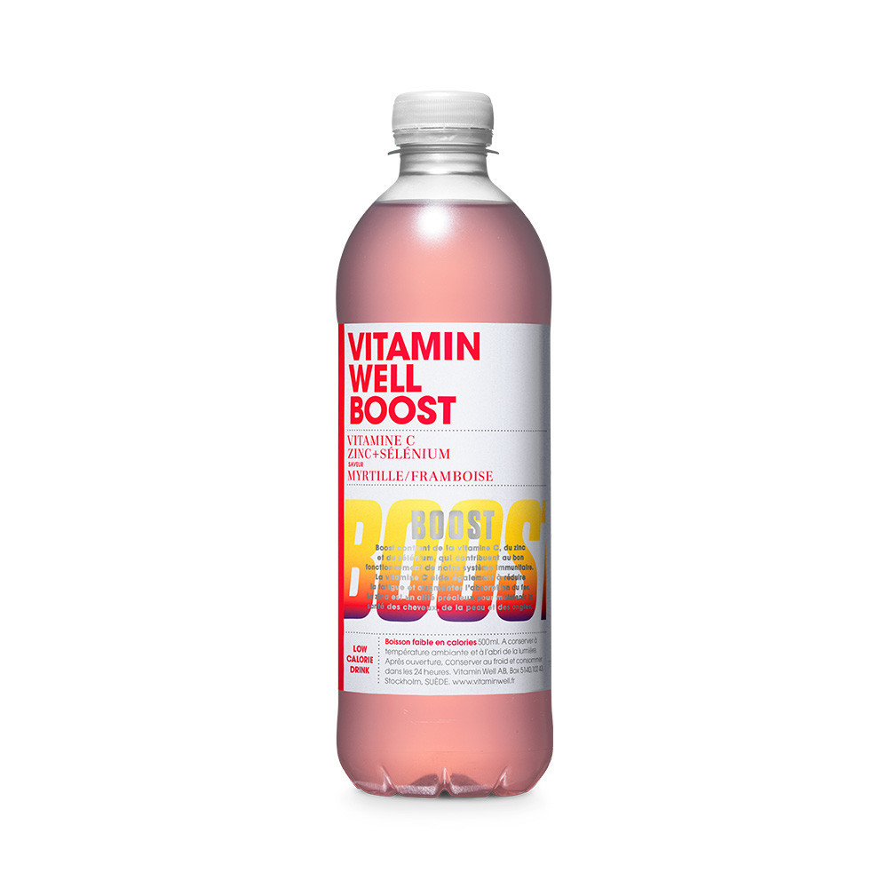 Vitamin well boost (500ml) - Boissons vitaminées - Vitamin Well