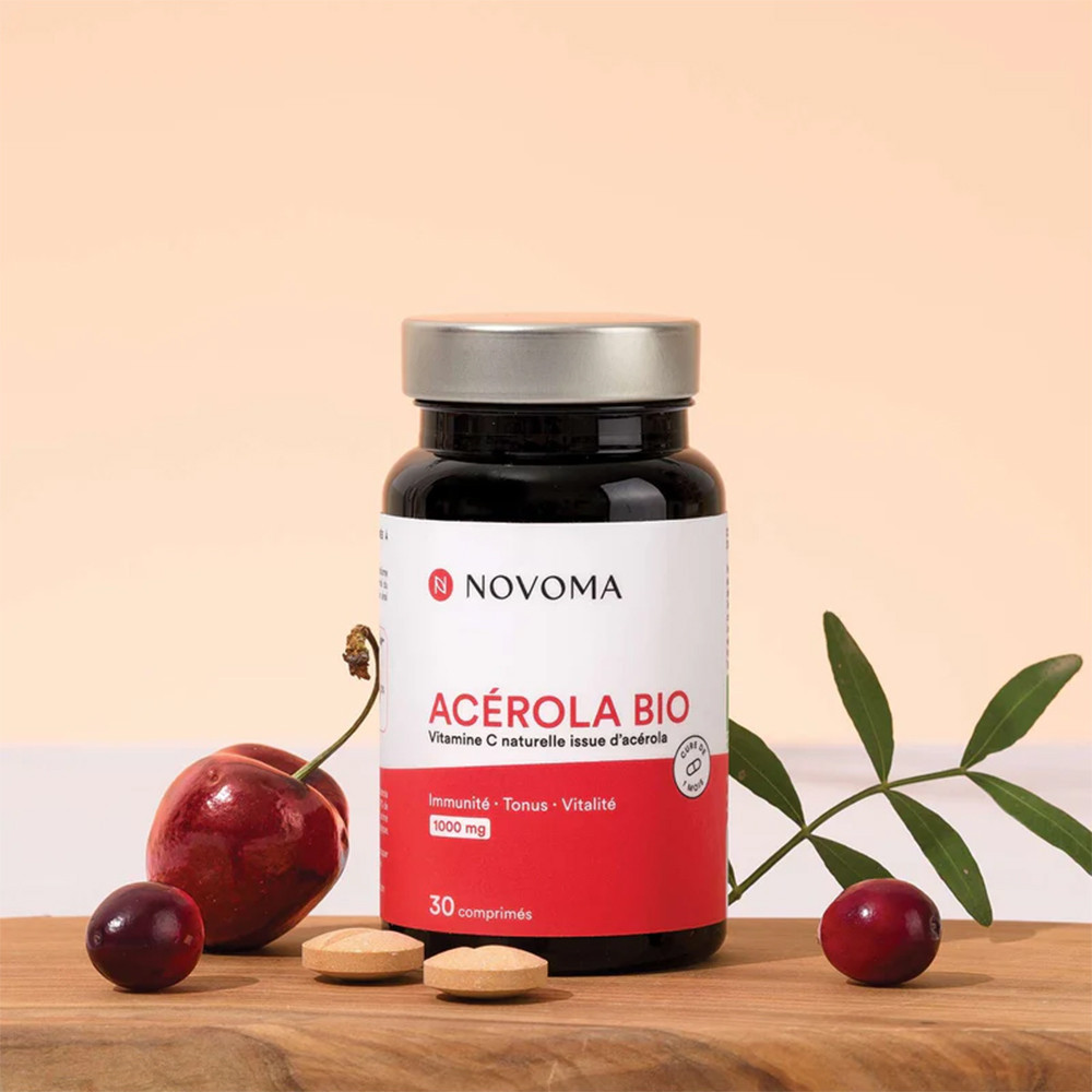 Acérola bio (30 caps) - super aliments - Novoma