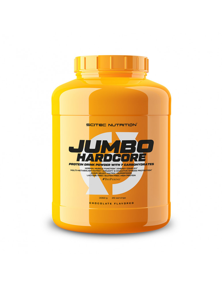 Gainer JUMBO HARDCORE - Scitec - 3,06 kg