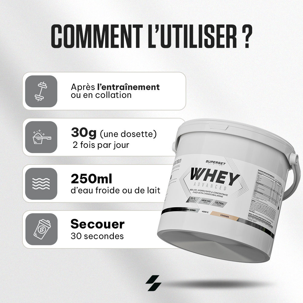 Superset Nutrition 100% WHEY PROTEIN ADVANCED 4kg - Wei-eiwit