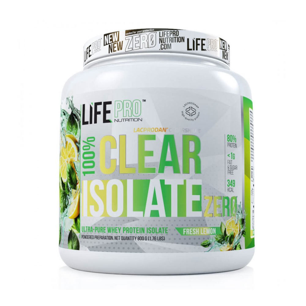 Clear isolate zero (800g) - Clear Whey - Life Pro Nutrition