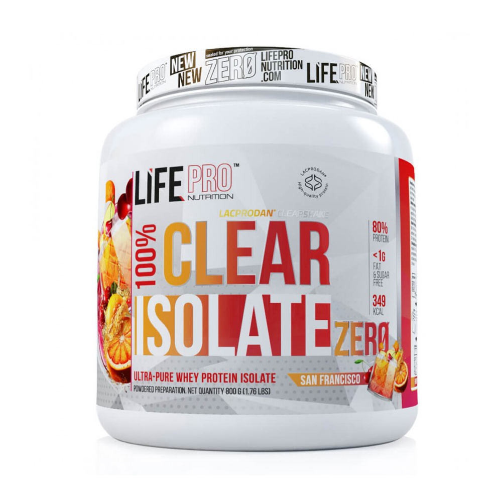 Clear isolate zero (800g) - Clear Whey - Life Pro Nutrition