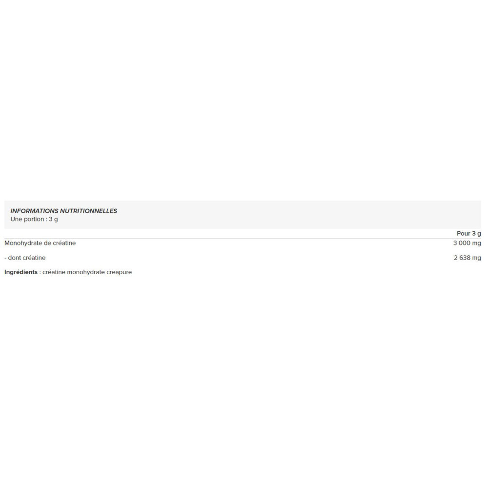 Creatina creapure (350g) - Creatine - Nutrimuscle
