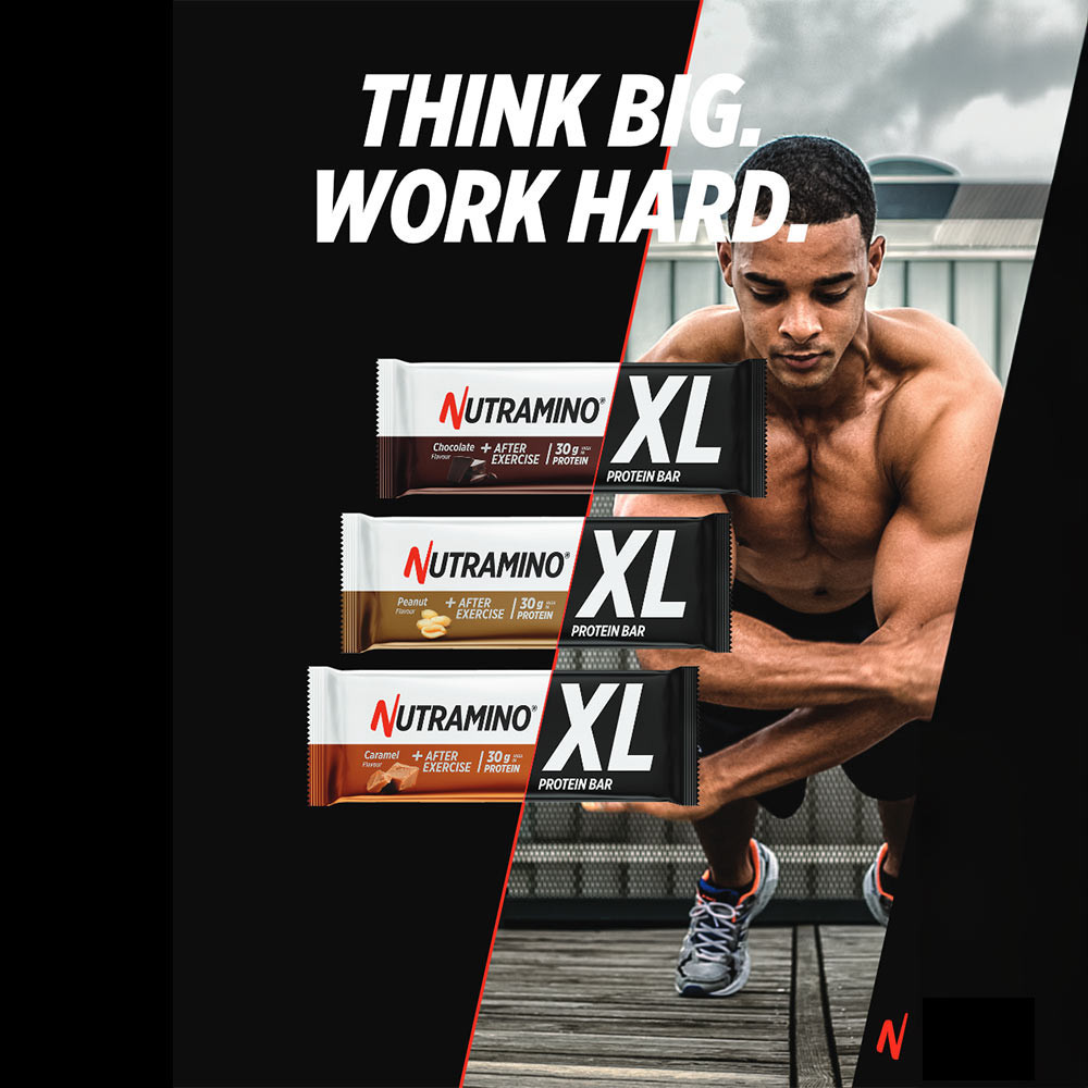Barra de proteínas Nutra XL (74g) Nutramino