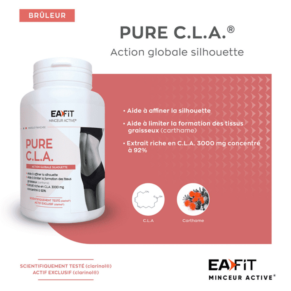 Pure cla (90 caps) - CLA - Eafit
