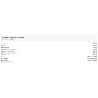 Sperm volume caps (60 gélules) - Stimulants sexuels - Labophyto